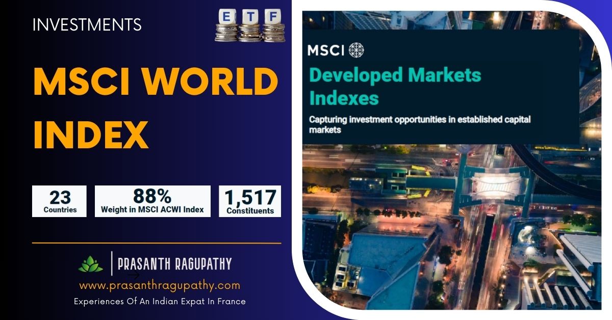 ETF: MSCI World Index - Invest in 23 developed countries in a single ...
