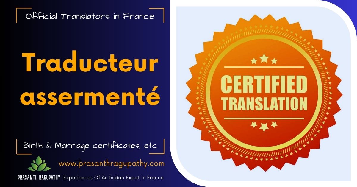 List of official translators in France: Traducteur Assermenté ...
